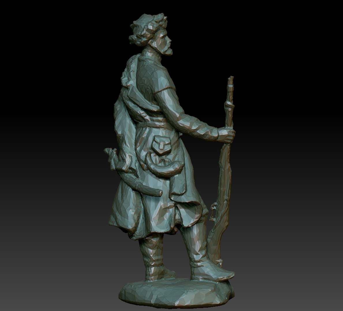 Colonist Statue Obj