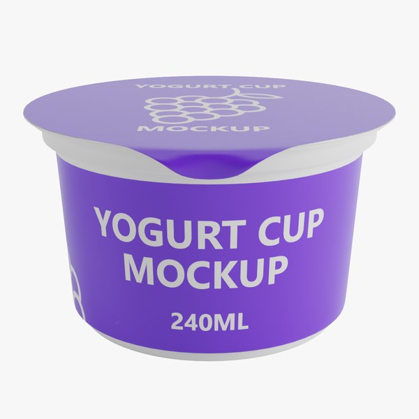 Yogurt 3D Models for Download | TurboSquid