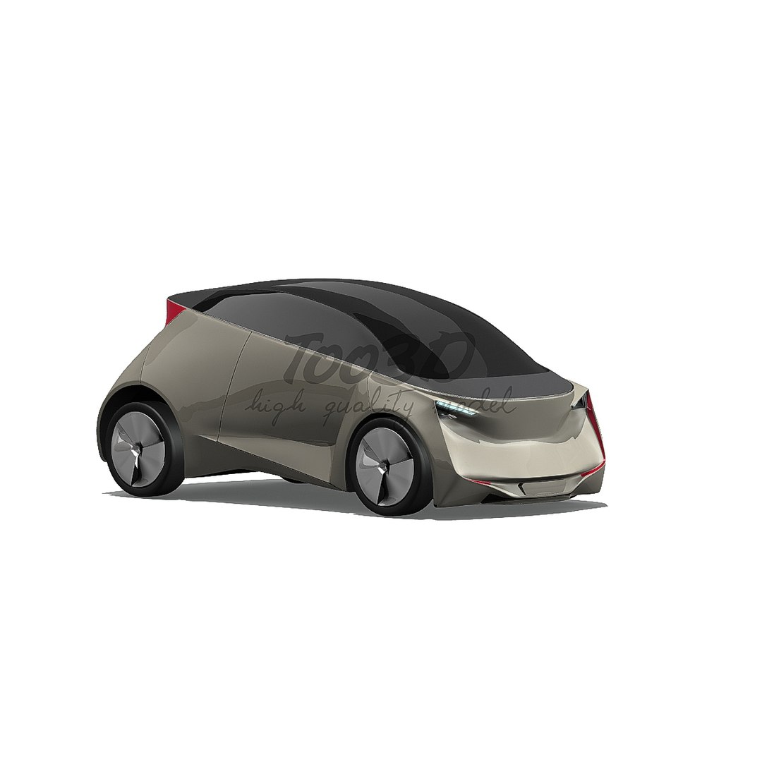 3d model ev car concept