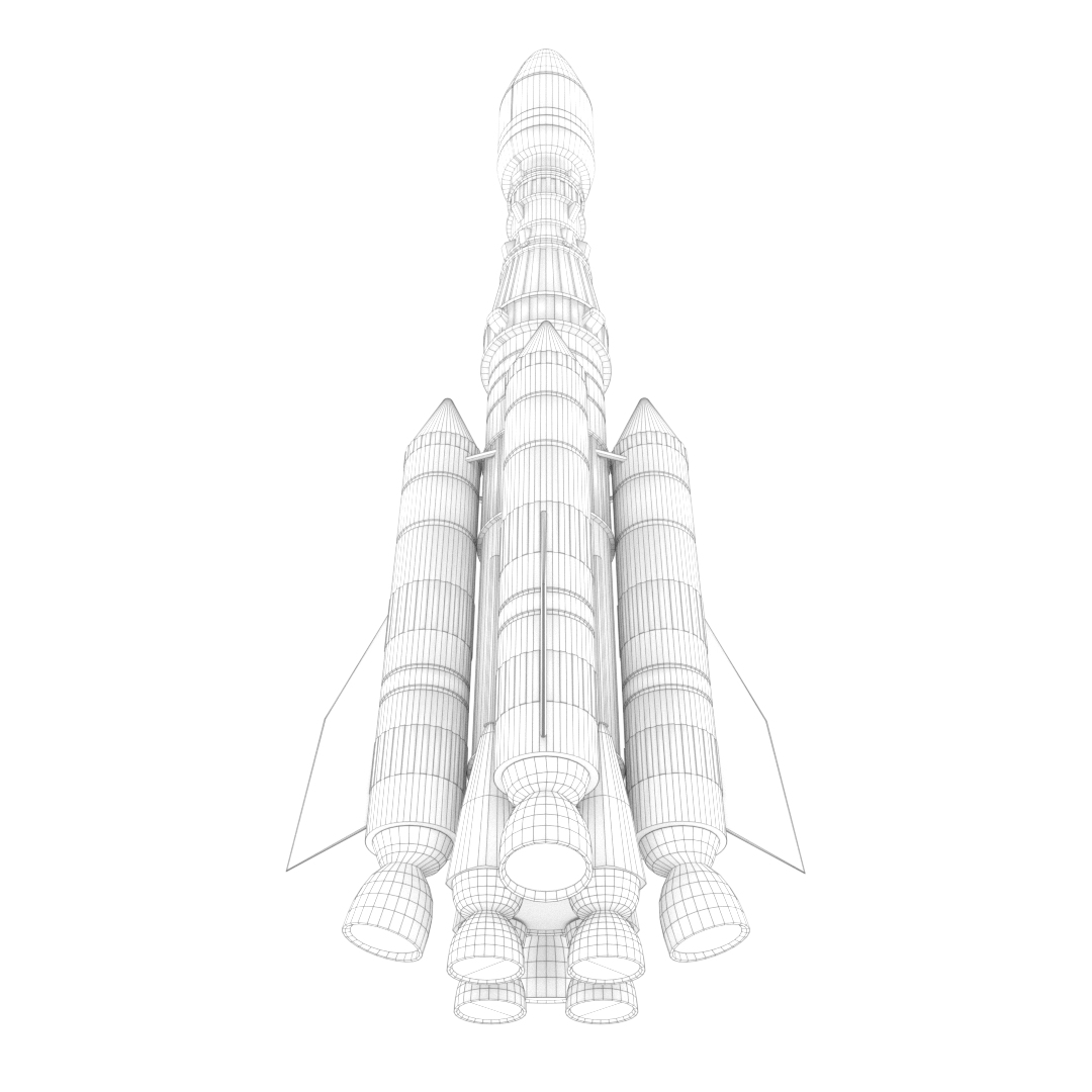 Space Rocket 3D Model - TurboSquid 1181516