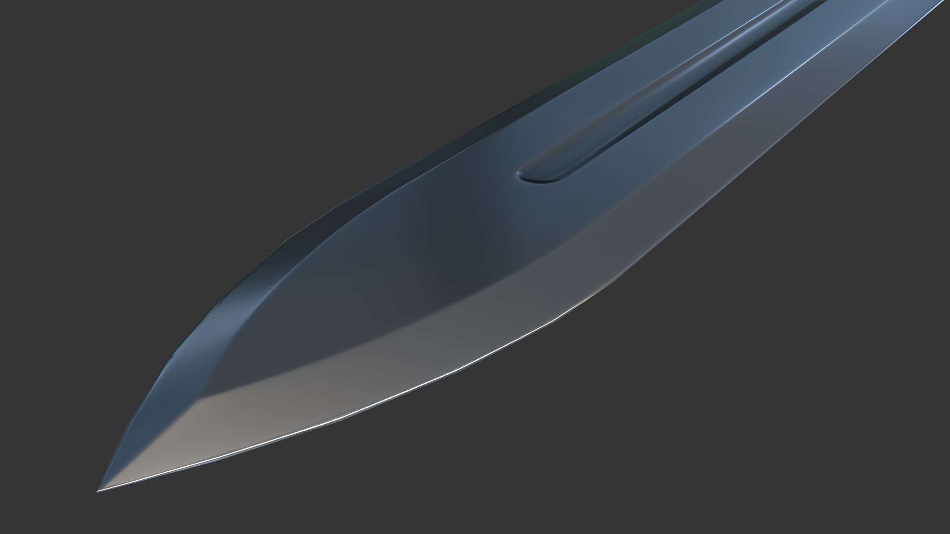 Two-Handed Great Sword Destroyer Melee Weapon PBR Low-poly 3D ...
