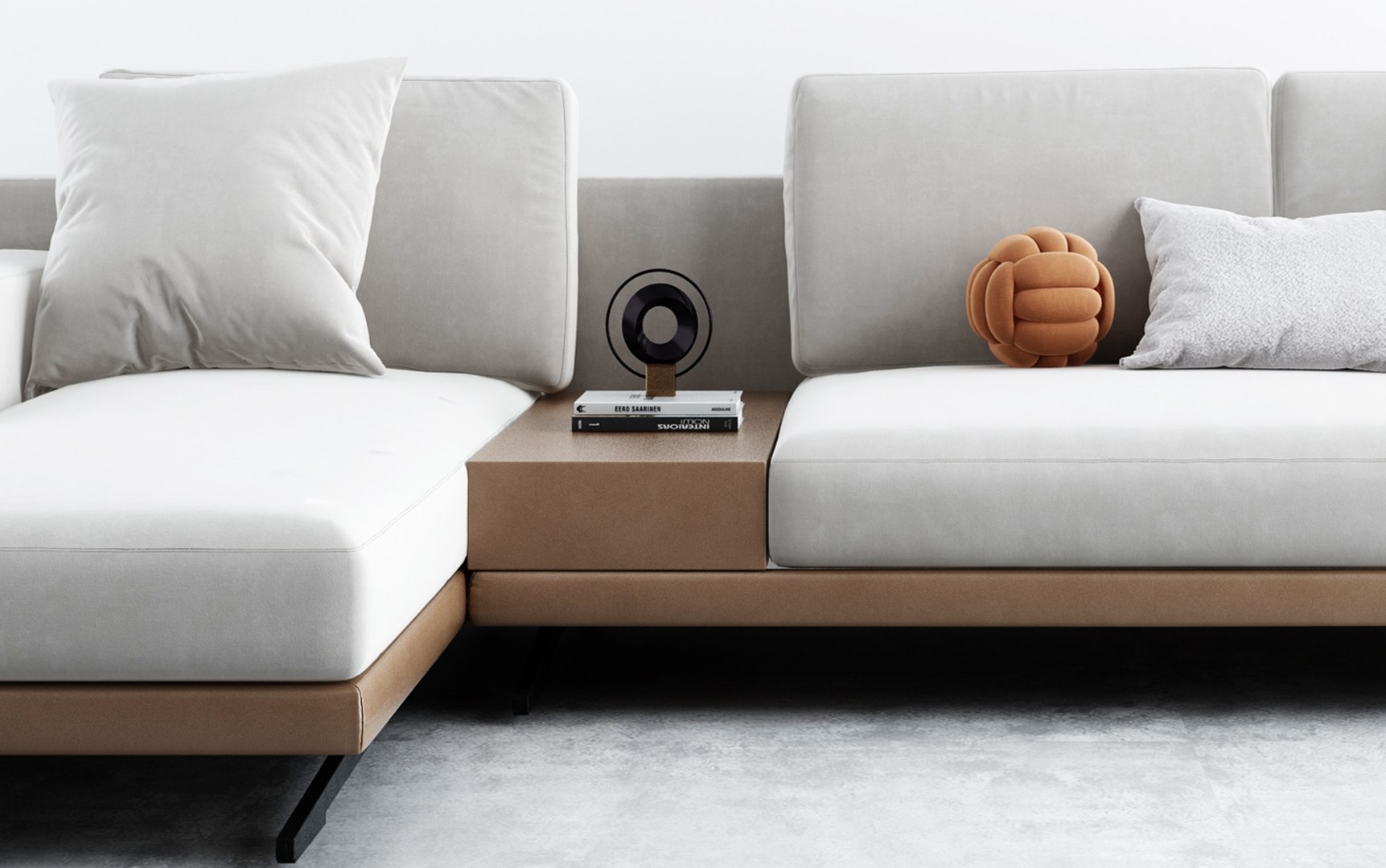 3D Modern multi-person sofa model - TurboSquid 2057442