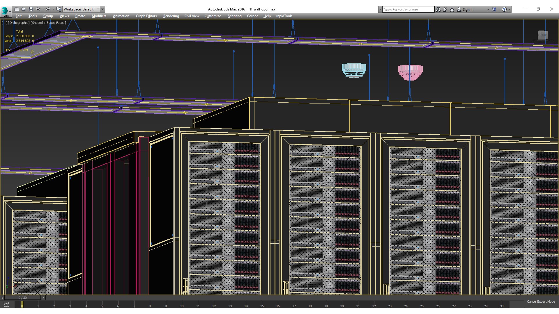 Server Room 3D - TurboSquid 2139535