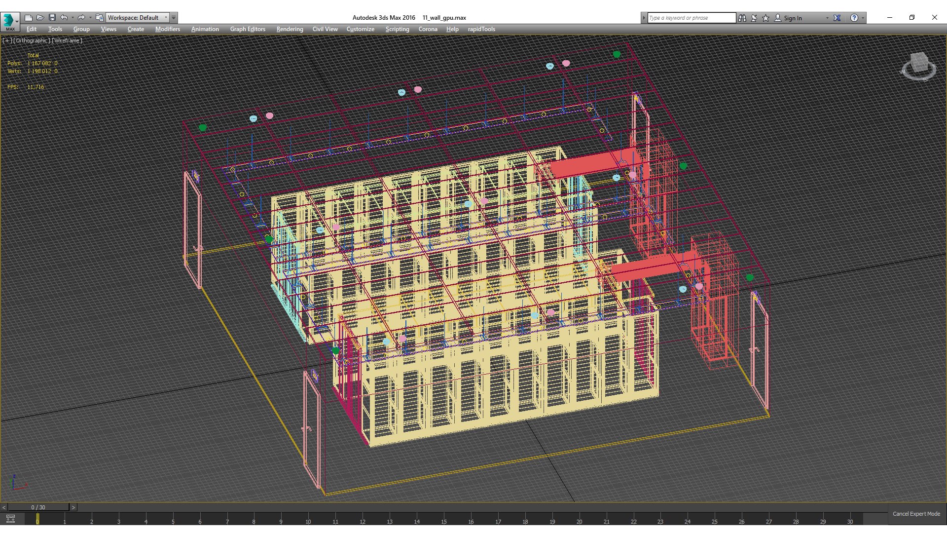 Server Room 3D - TurboSquid 2139535
