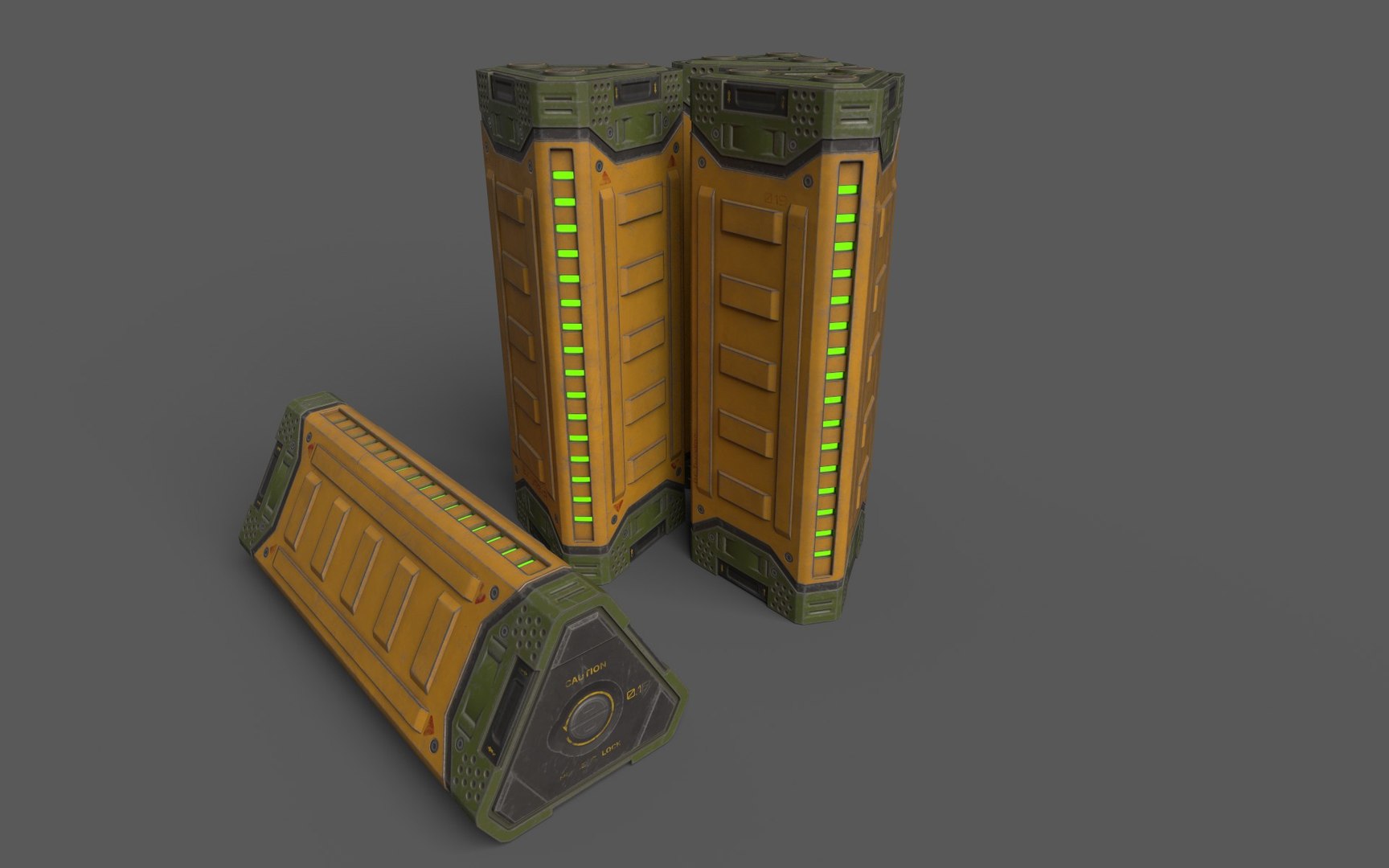 Sci-Fi Power Battery 3D - TurboSquid 2144067