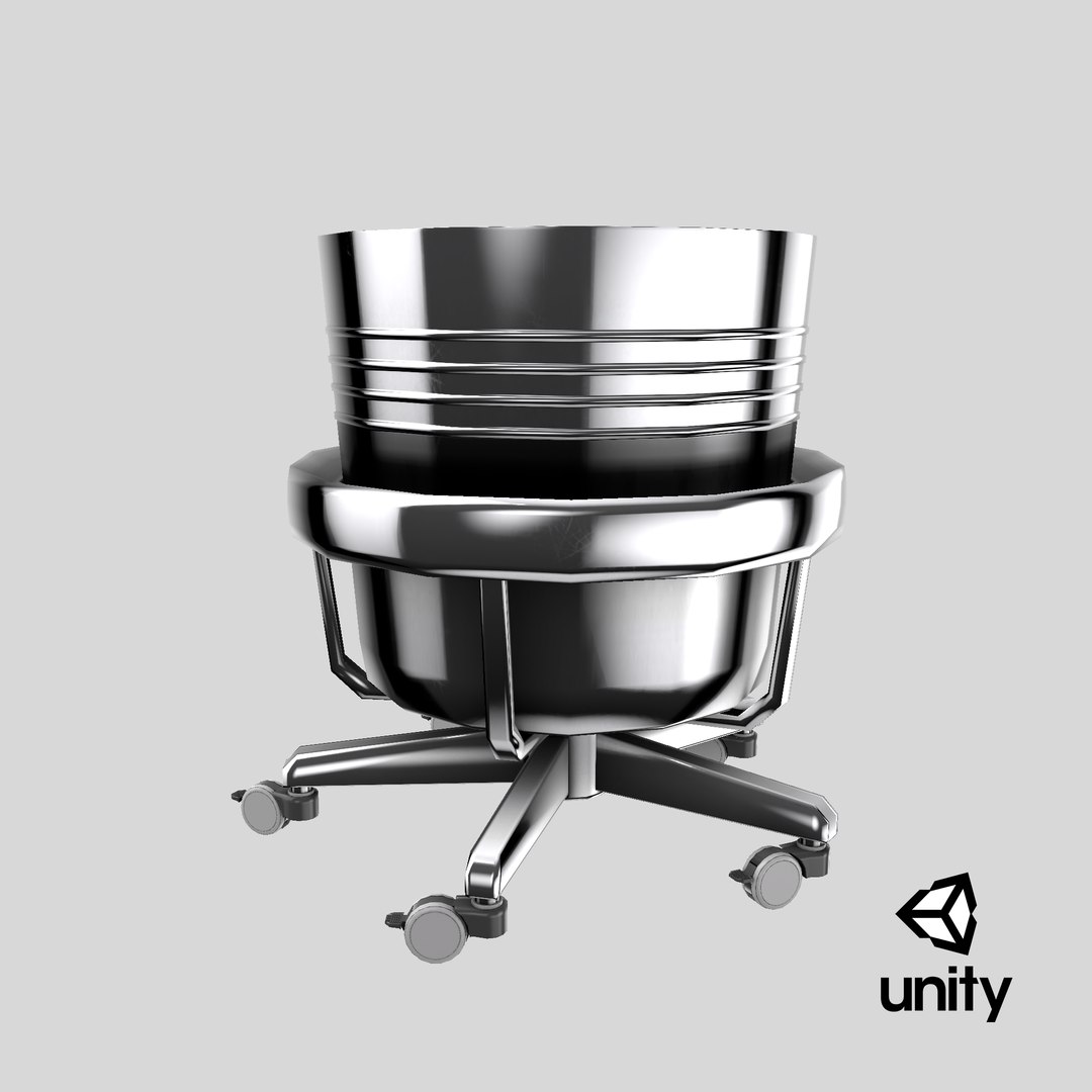 3D Hospital Kick Bucket - TurboSquid 2068190