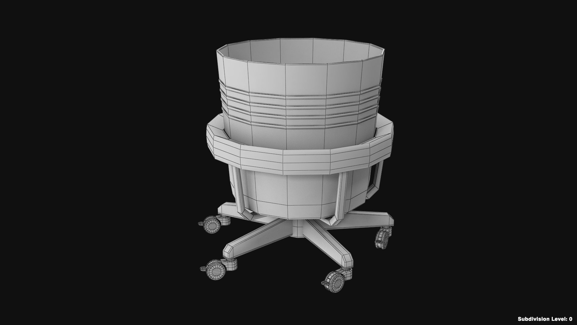 3D Hospital Kick Bucket - TurboSquid 2068190