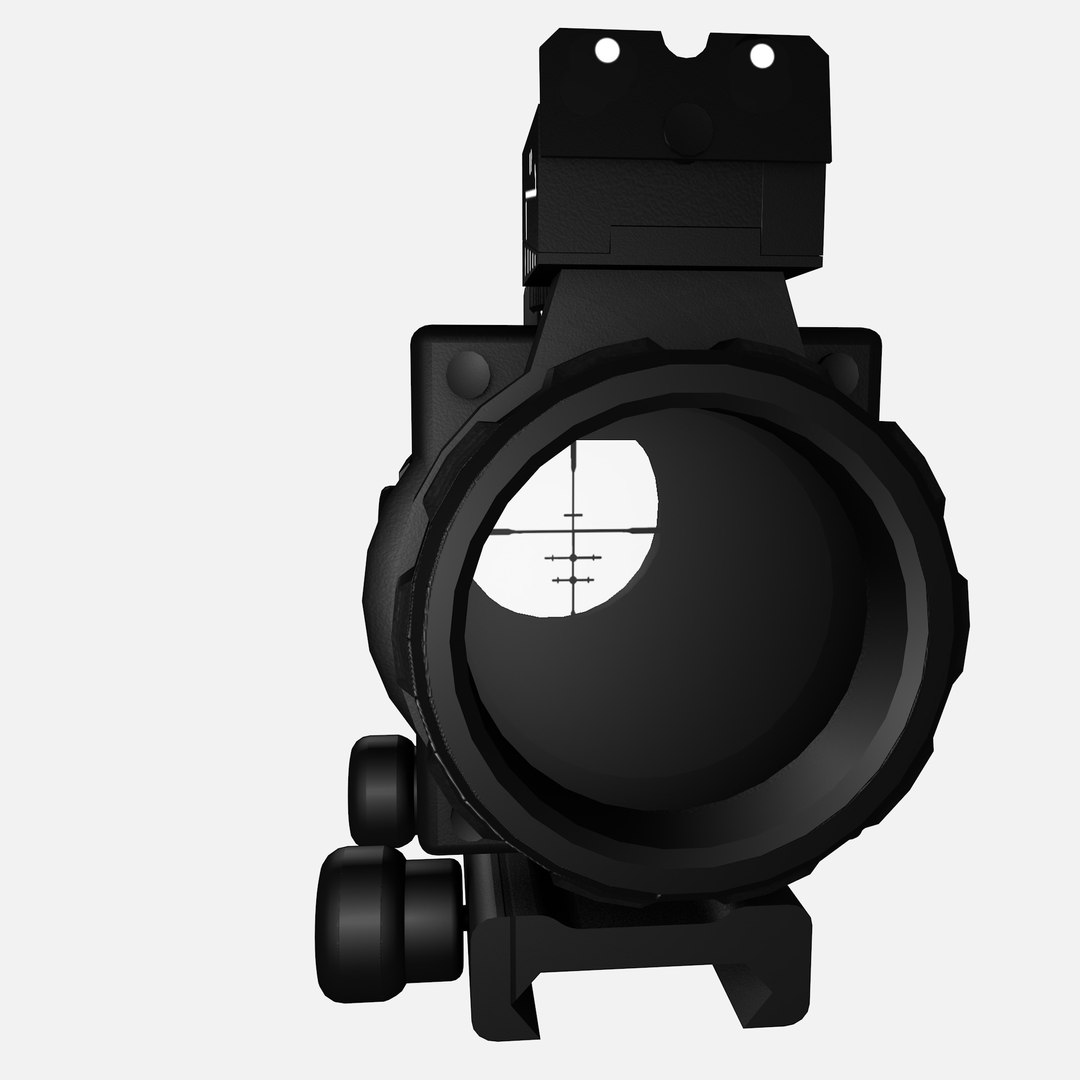 3D Acog Optic Model - TurboSquid 1156905