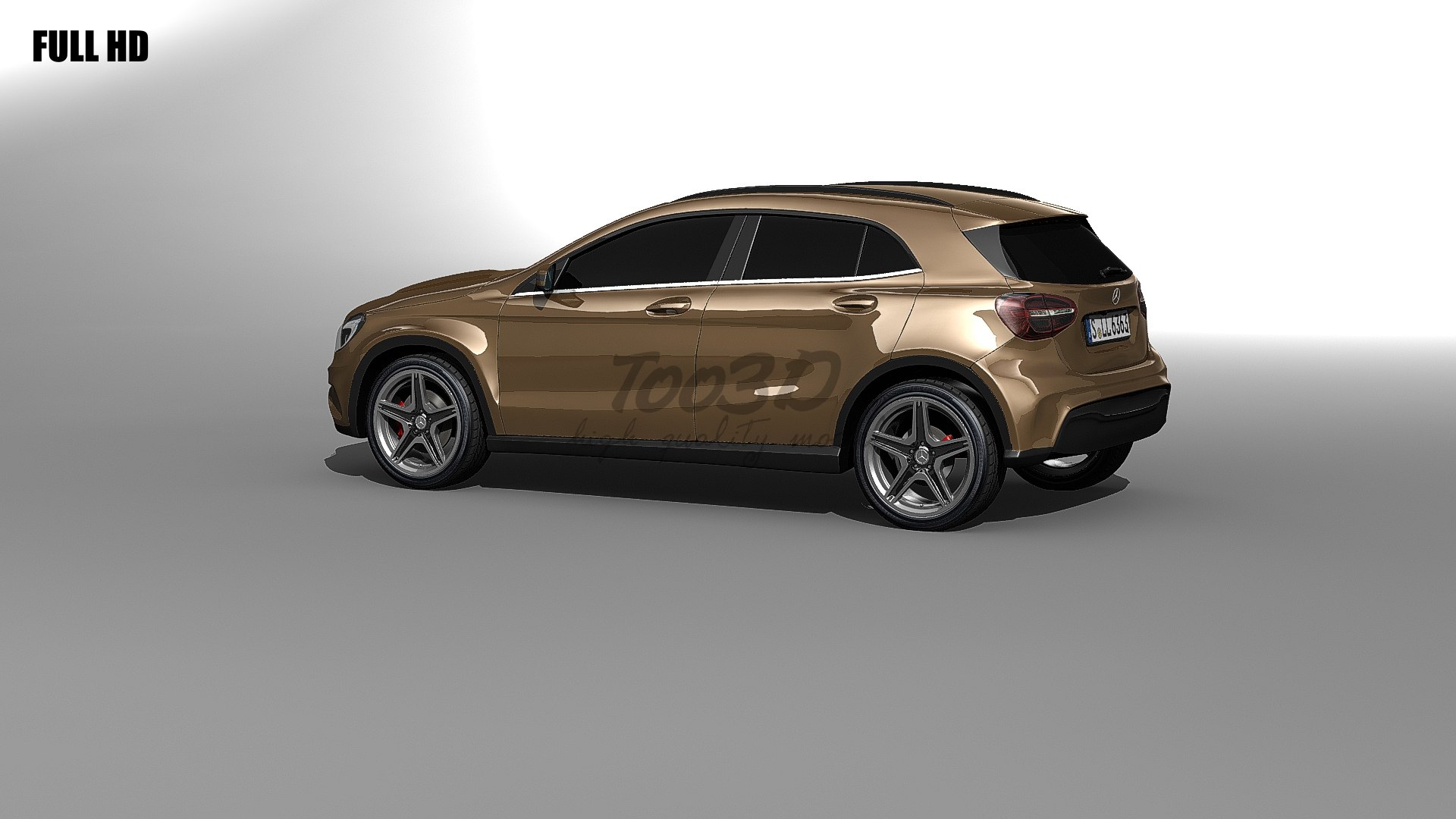 3d Mercedes Class Gla