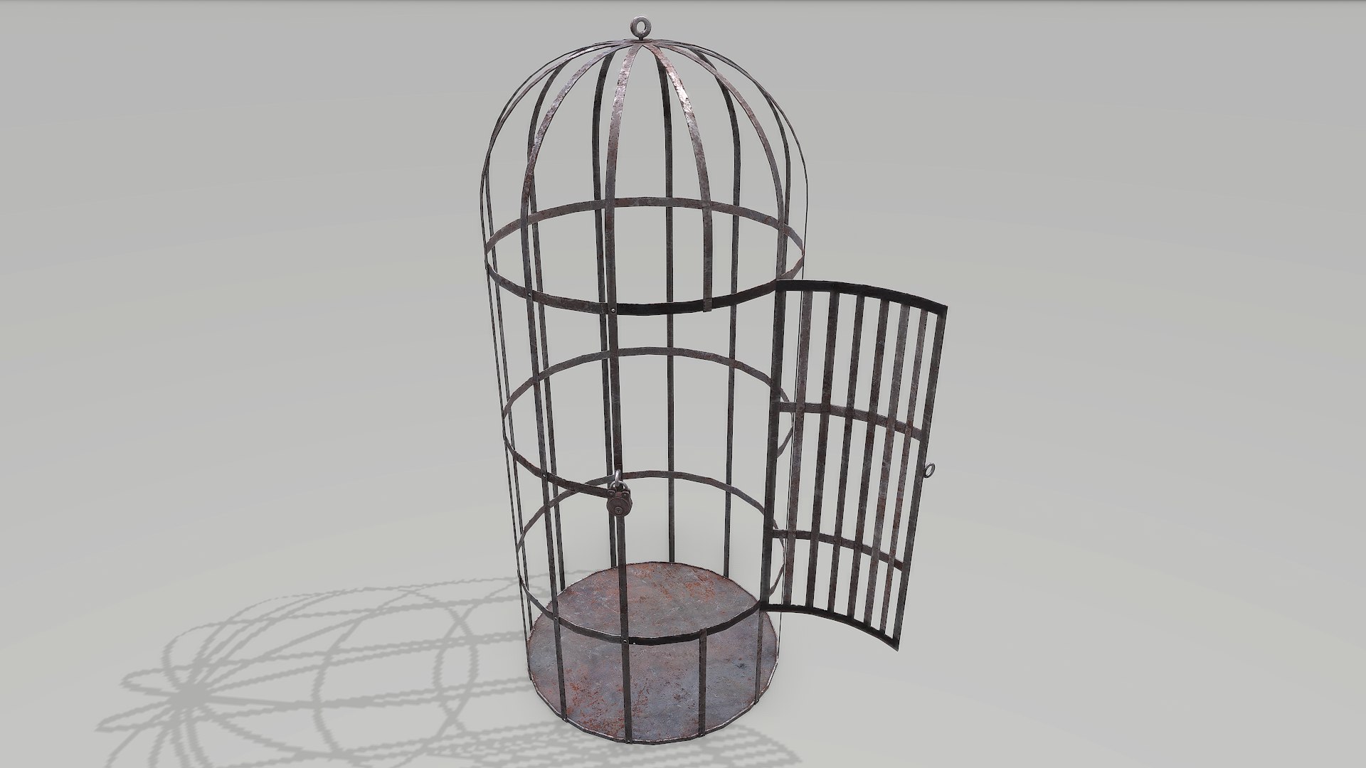 3D Metal Cage 2 - TurboSquid 1942445
