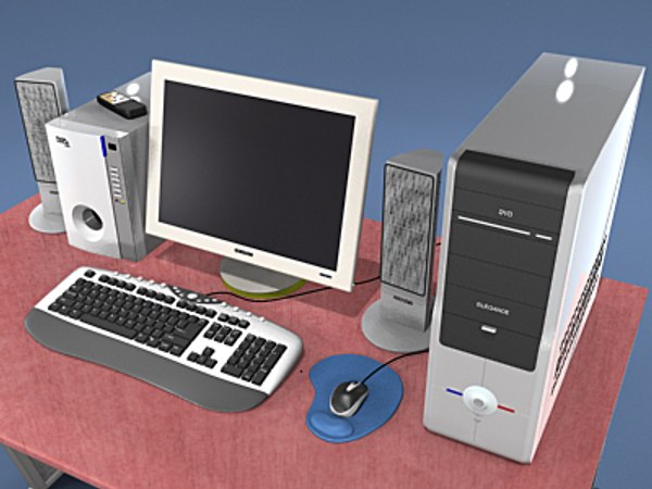 3d model computer