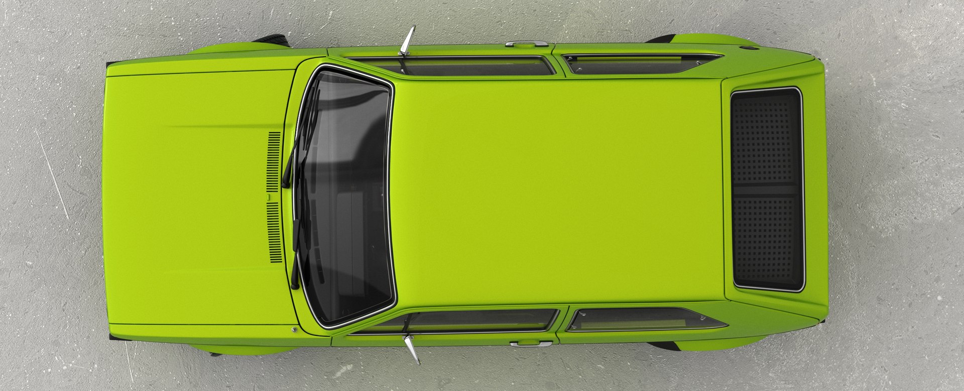 3D VW Golf Mk I 1974 Opening Doors Trunk And Hood - TurboSquid 2132985