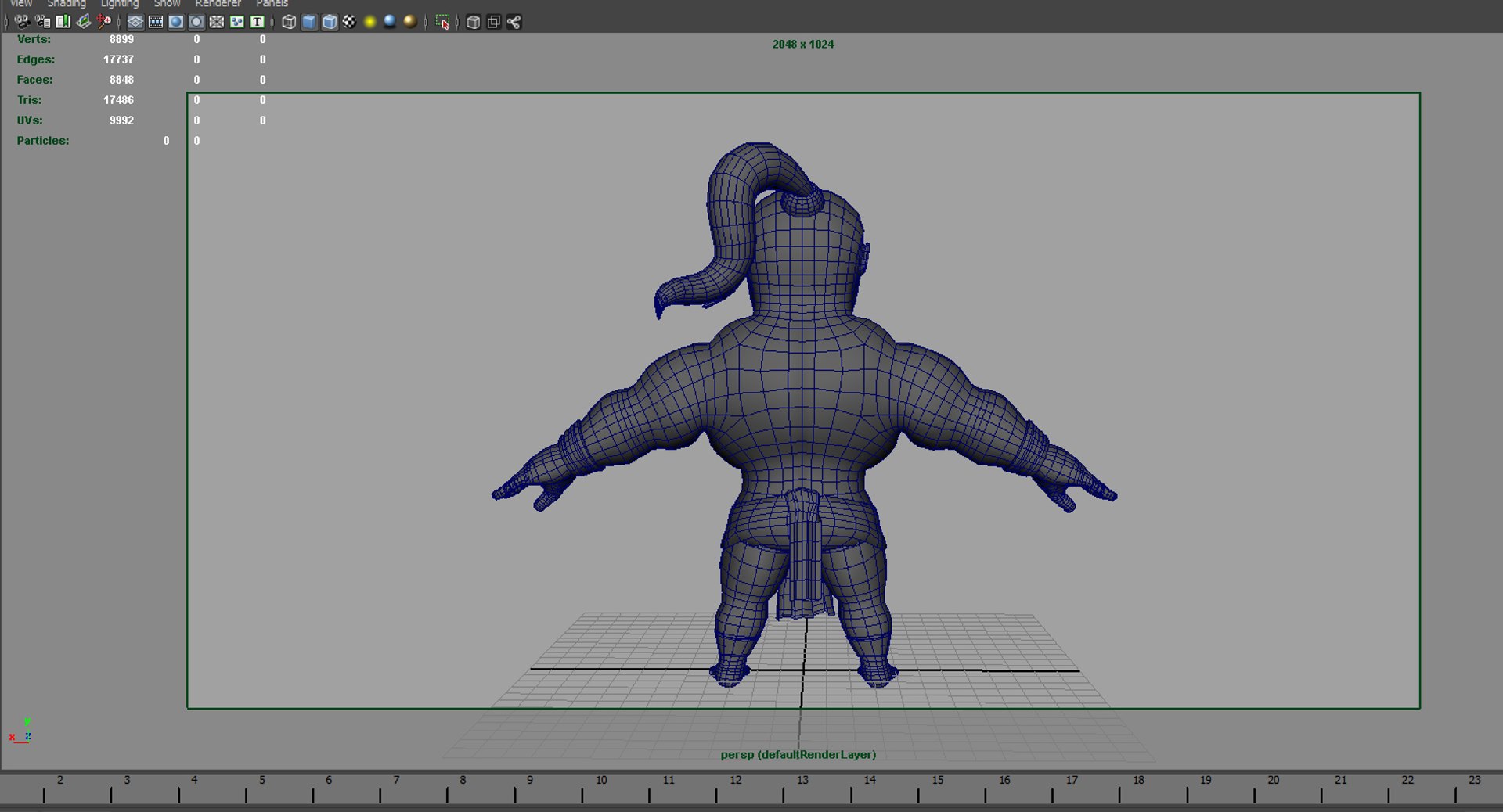 3D ninja cartoon character model - TurboSquid 1499017