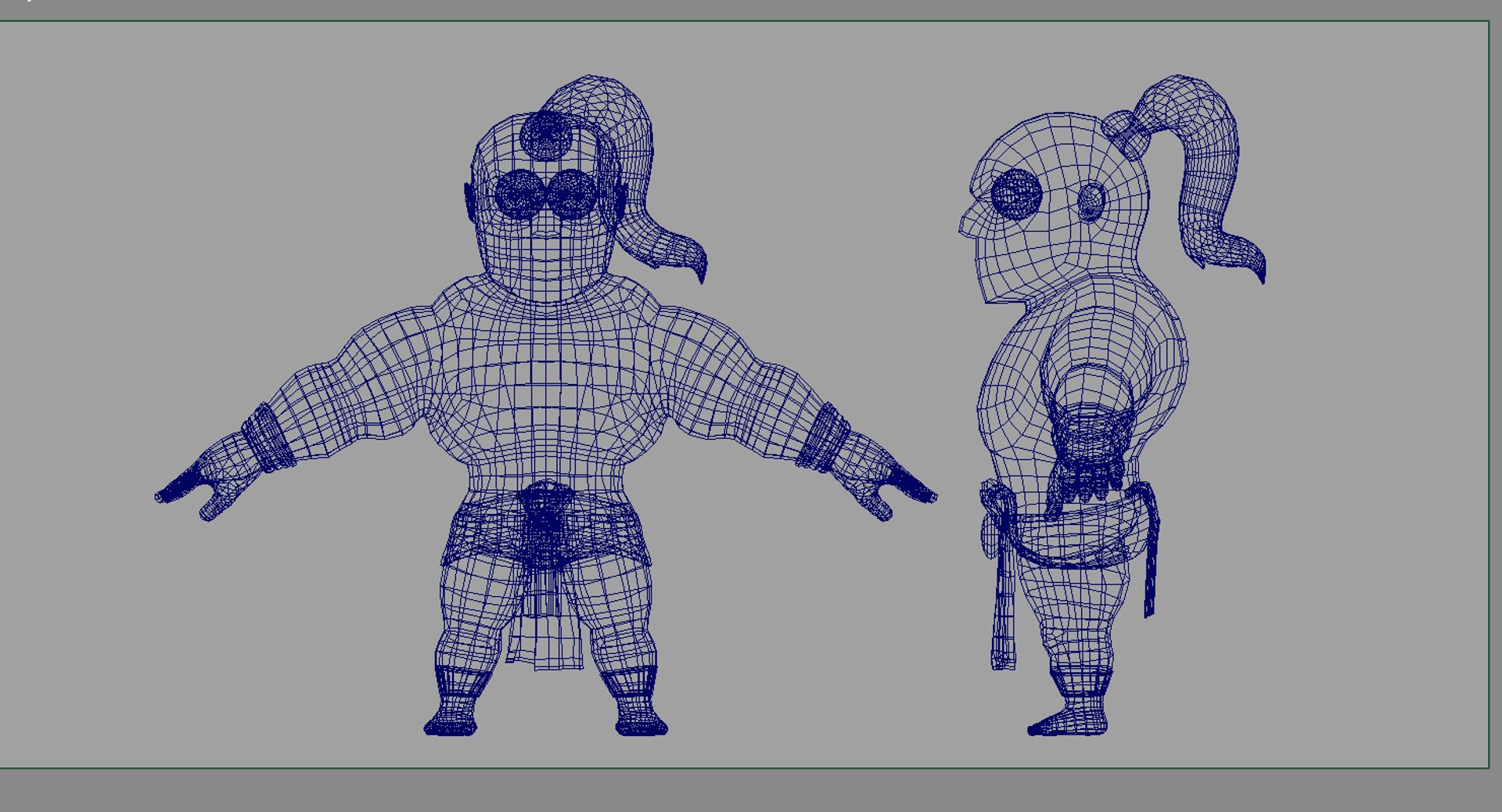 3D ninja cartoon character model - TurboSquid 1499017