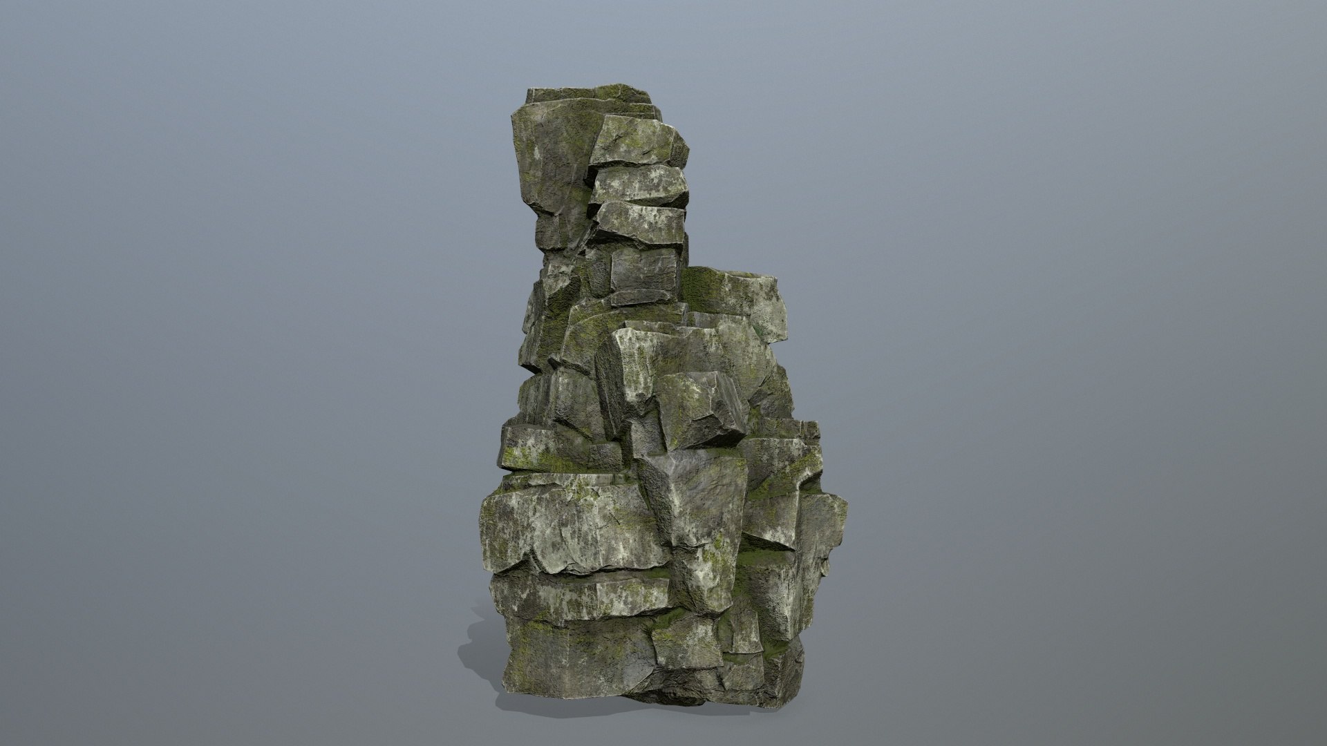 Cliff Rocks 3D Model - TurboSquid 2056722
