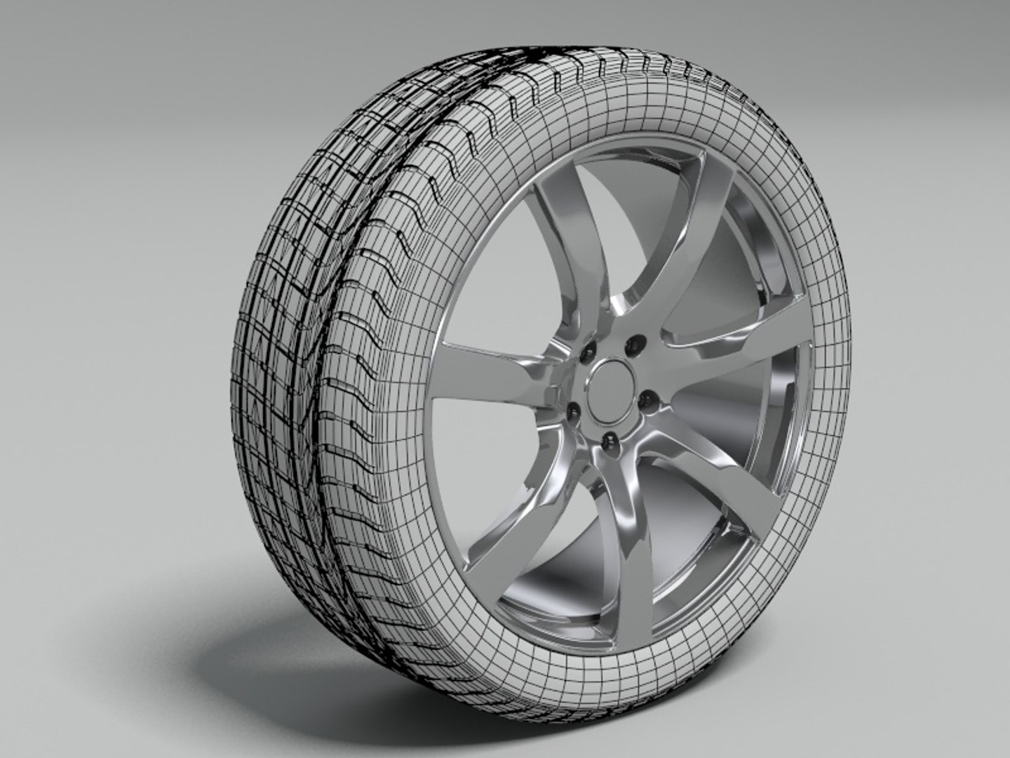 Tire Bridgestone Potenza 3d Model