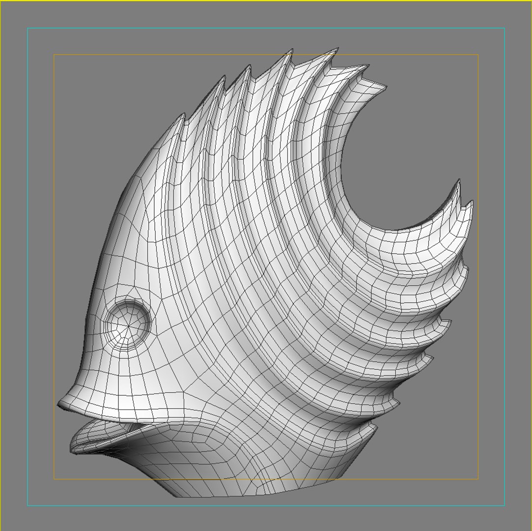 3d fish sigma model