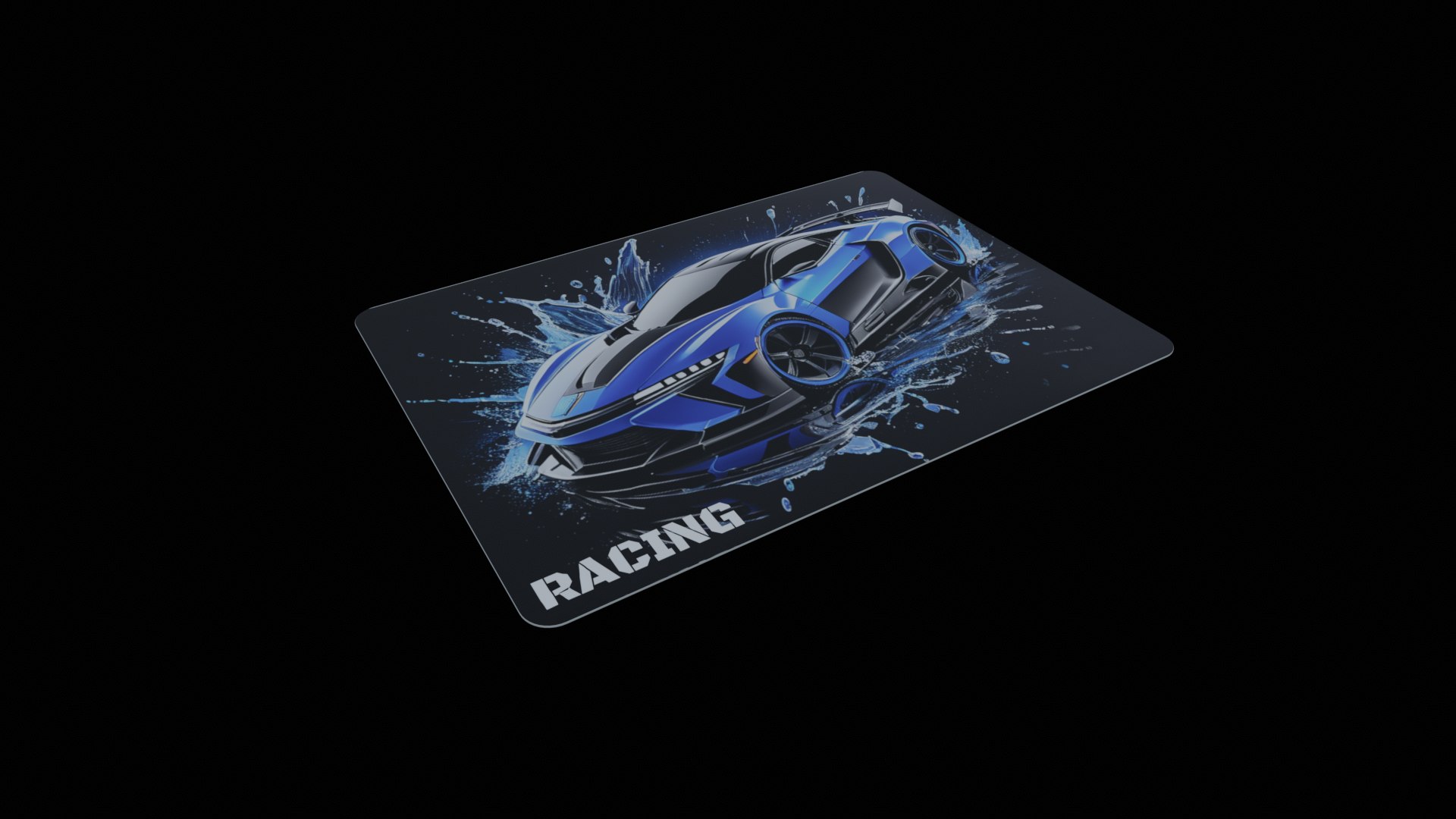 Gaming Mouse Pad-Computer Accessories-GAME READY-PBR Low-poly 3D Model ...