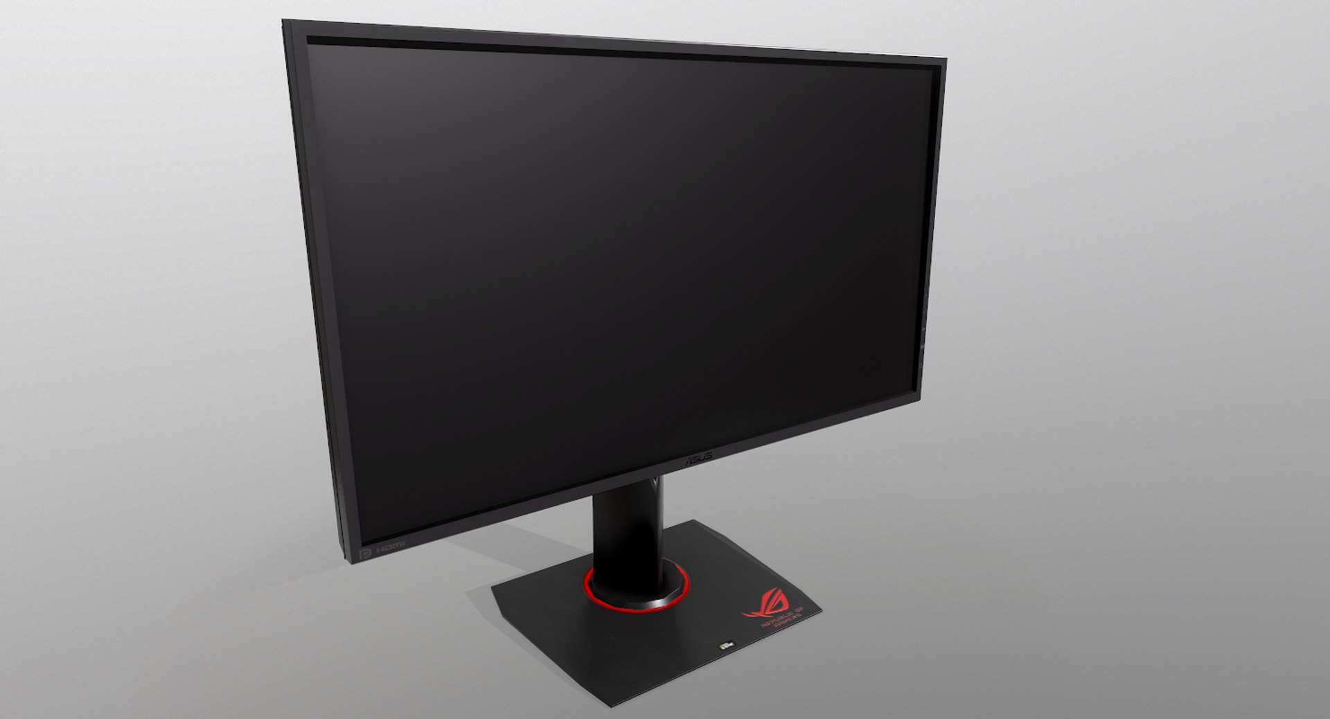Ready Asus Rog Pg279q 3D - TurboSquid 1250859