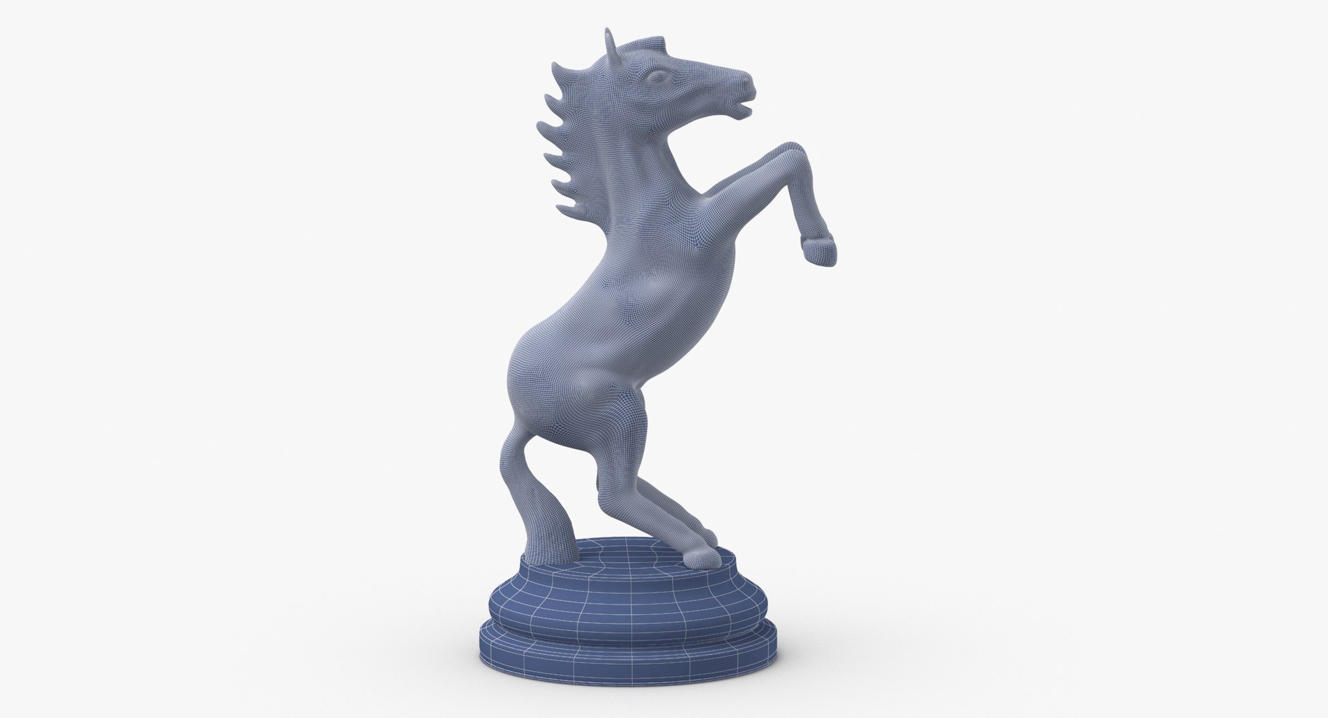 3D chess piece 02 knight - TurboSquid 1599016