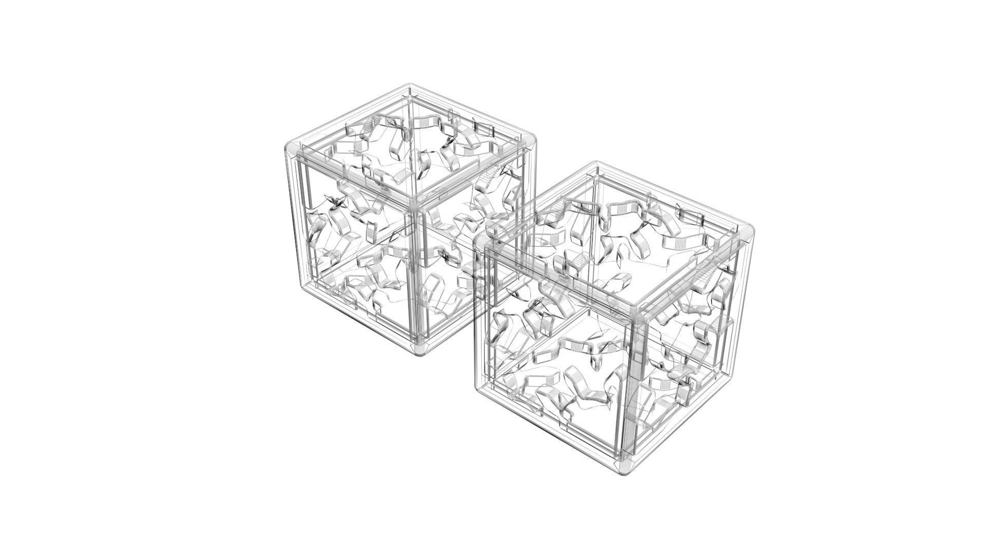 Gear Shift Cubes 3D model - TurboSquid 1754222