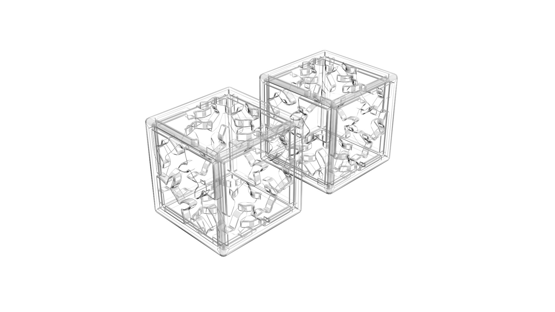 Gear Shift Cubes 3D model - TurboSquid 1754222