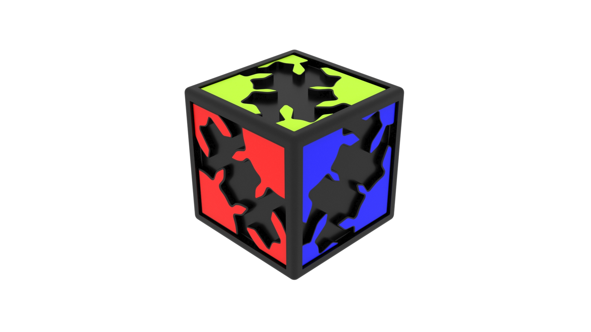 Gear Shift Cubes 3D model - TurboSquid 1754222
