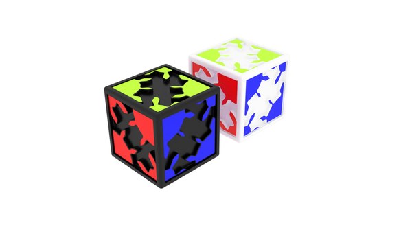 Gear Shift Cubes 3D model - TurboSquid 1754222