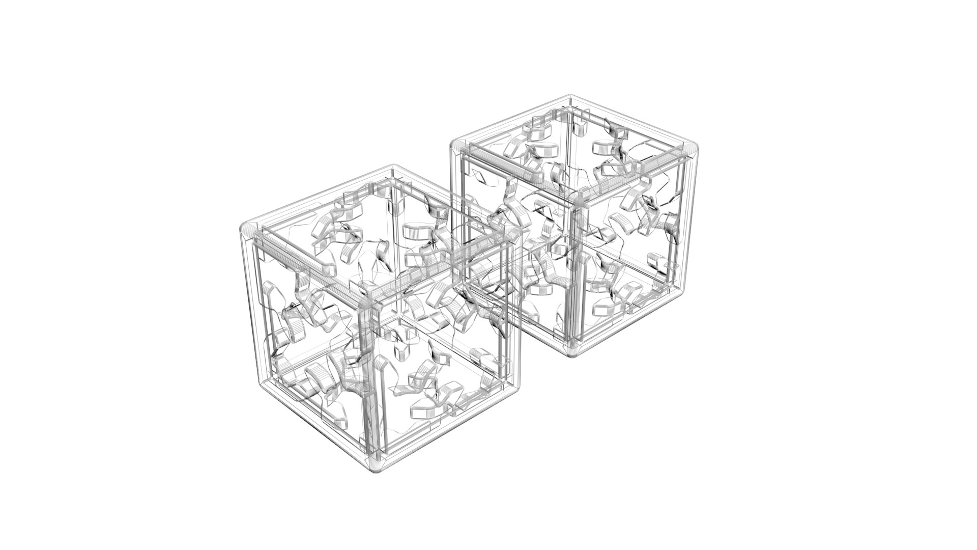 Gear Shift Cubes 3D model - TurboSquid 1754222