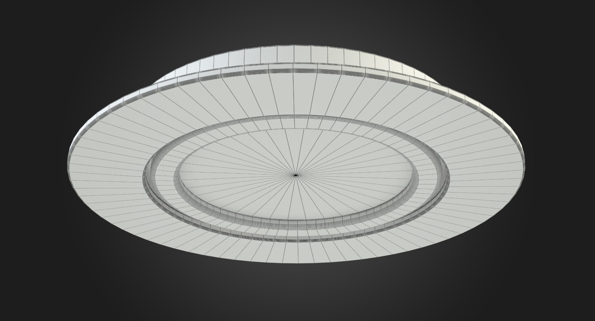 3d Model Of Downlight Spotlight Light