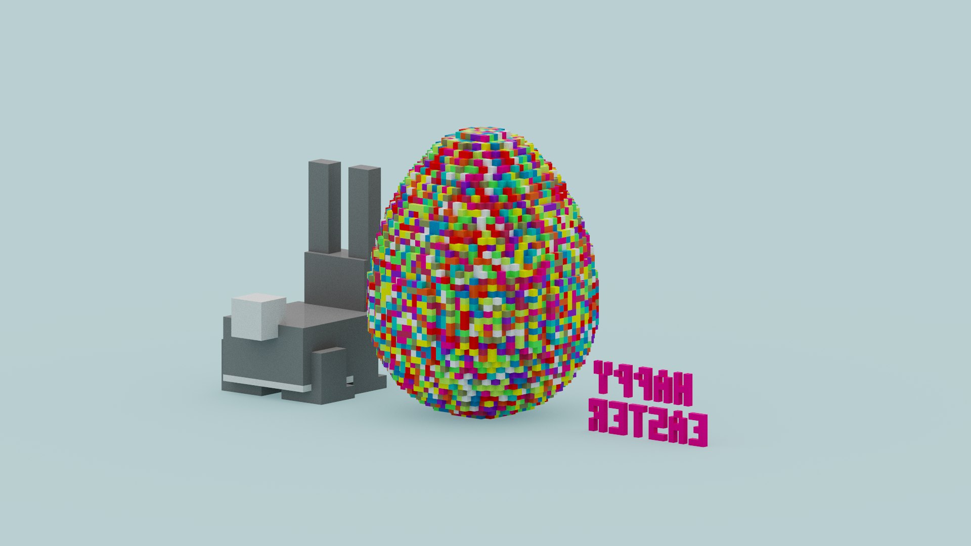 Voxel Easter Pack 3D model - TurboSquid 2054336