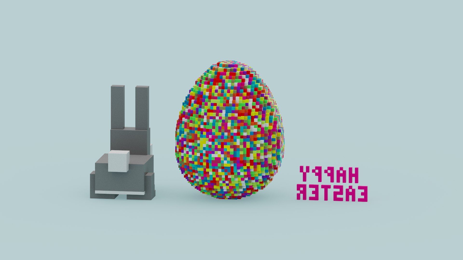 Voxel Easter Pack 3D model - TurboSquid 2054336
