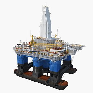 3D Oilfield Models | TurboSquid