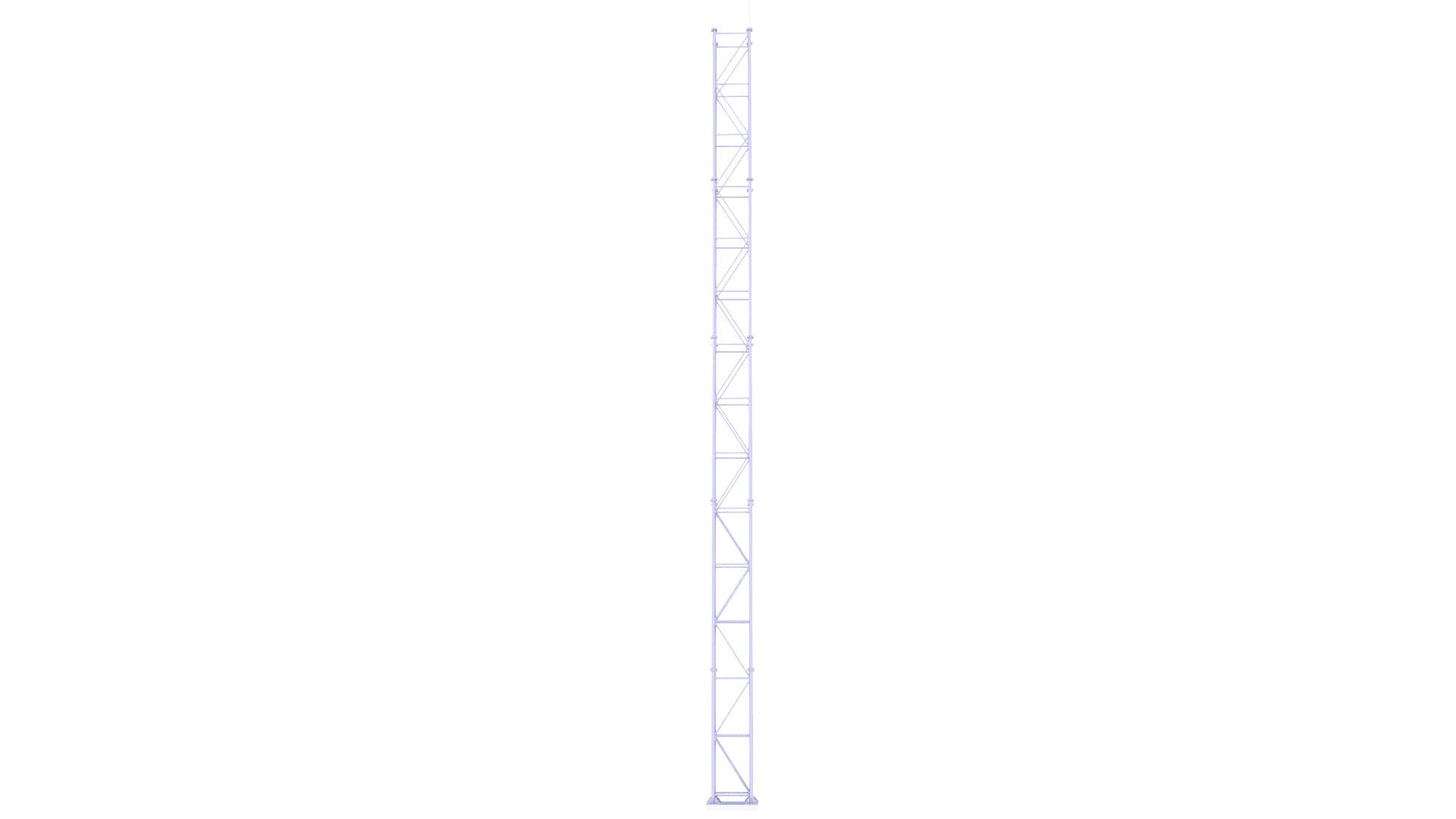 Steel Truss Mast 4 3D Model - TurboSquid 2257212