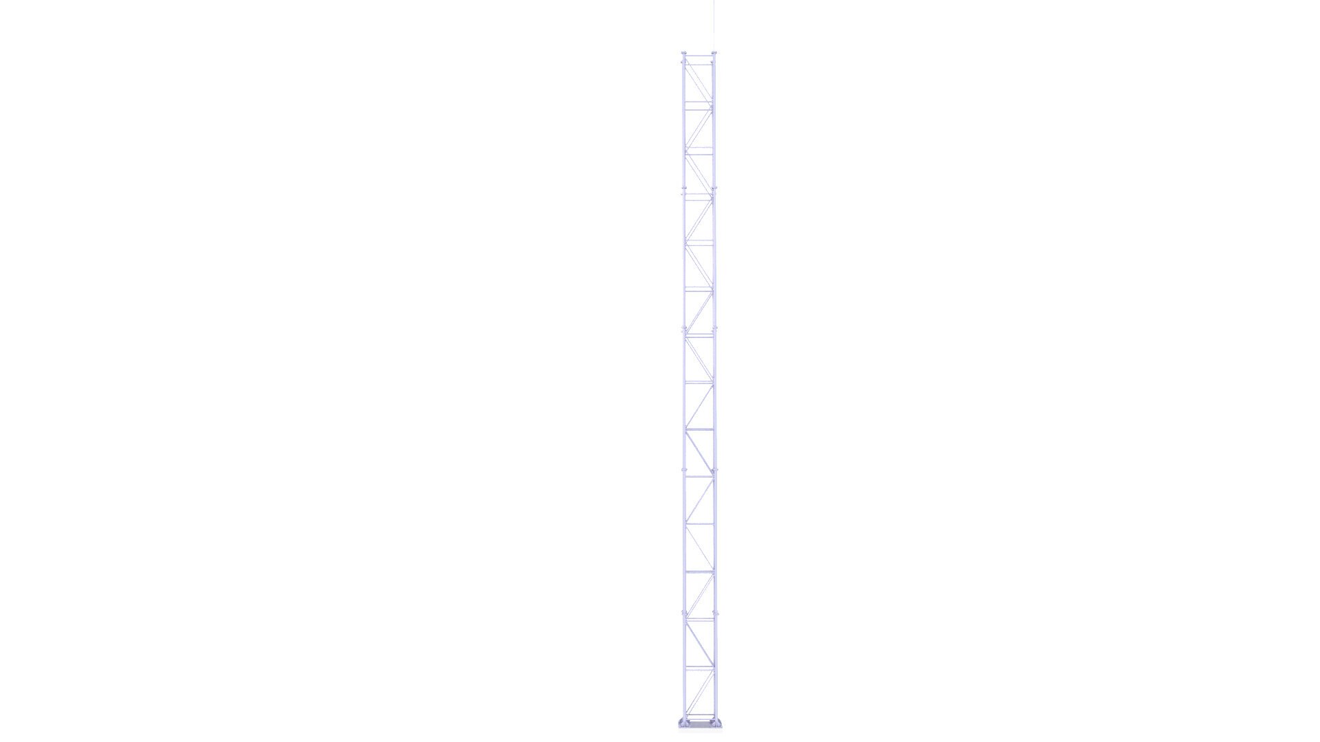 Steel Truss Mast 4 3D Model - TurboSquid 2257212