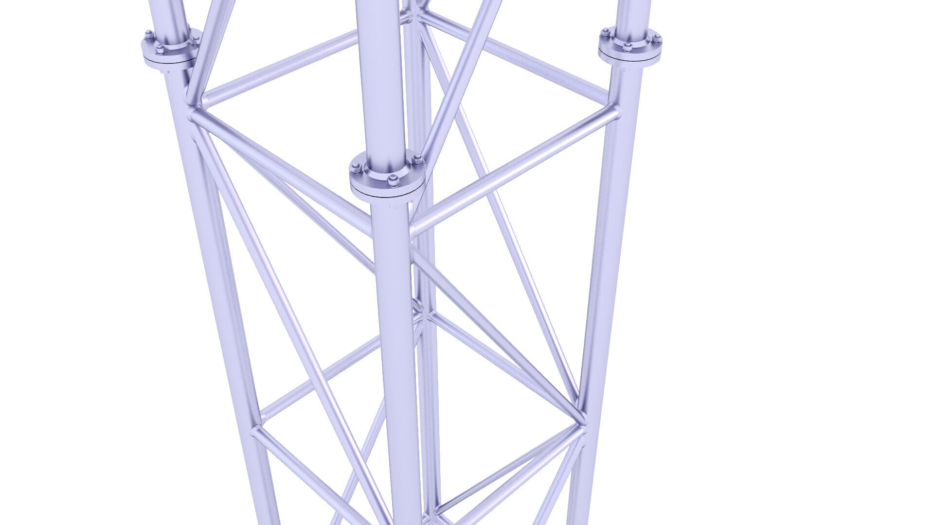 Steel Truss Mast 4 3D Model - TurboSquid 2257212