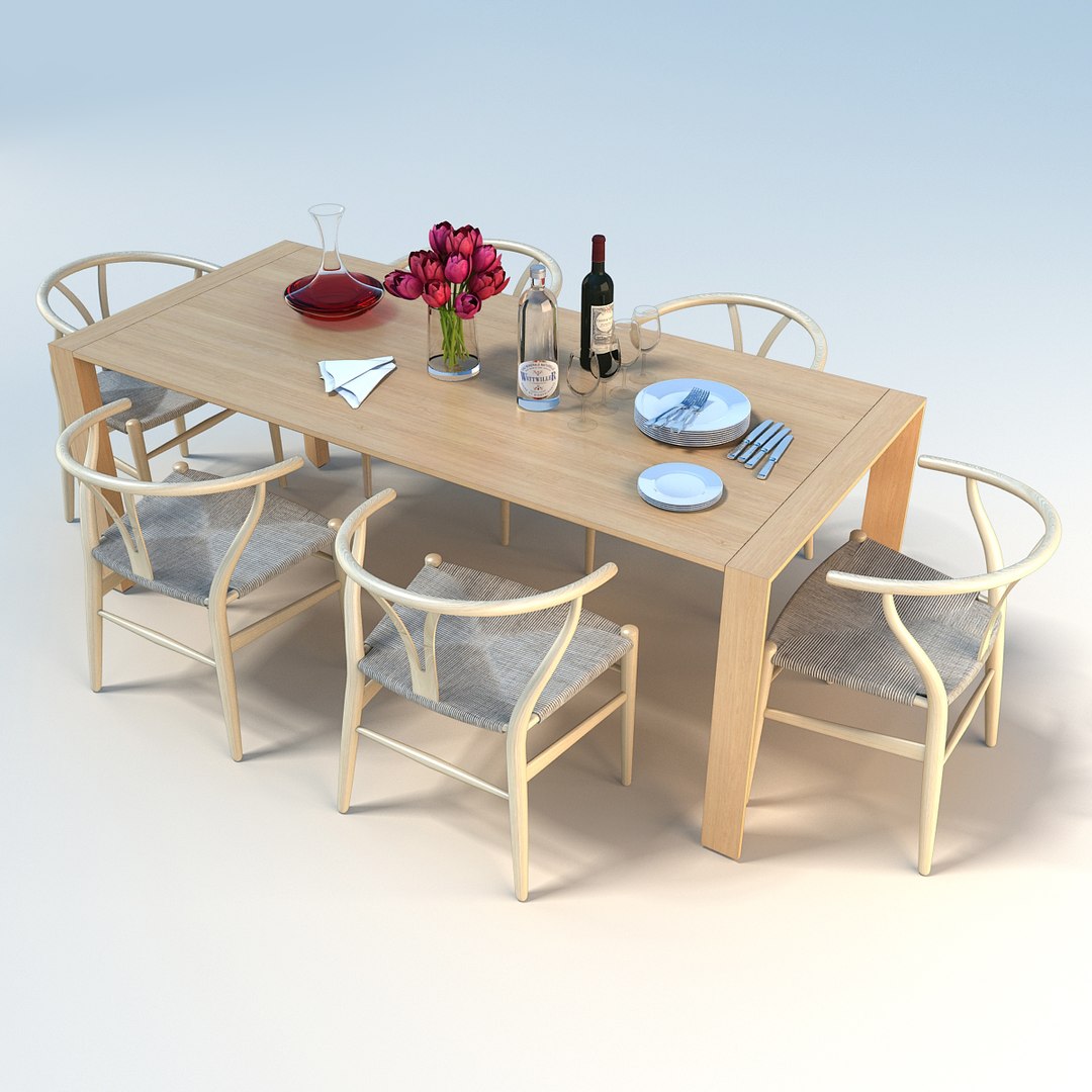 3d Model Dining Table