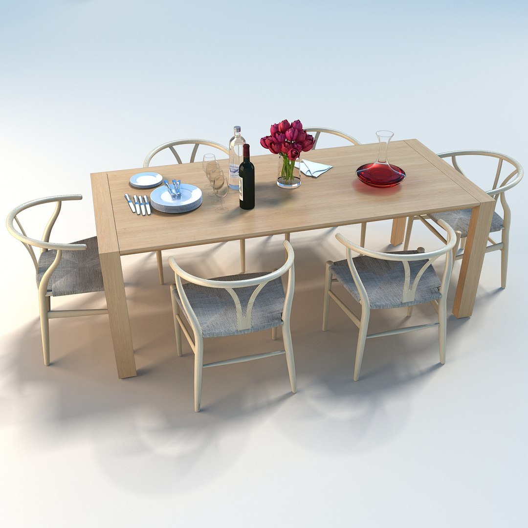3d Model Dining Table