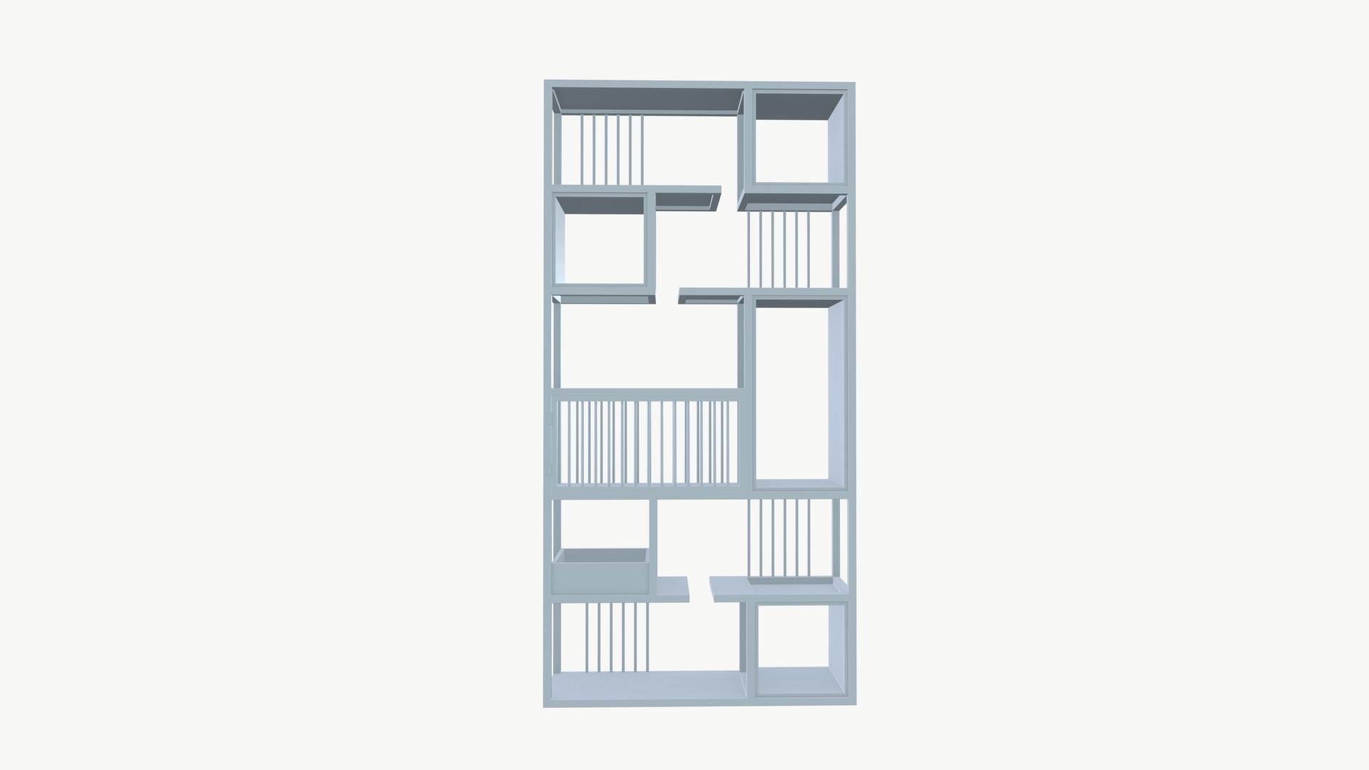 Book Shelf 3D Model - TurboSquid 2333099