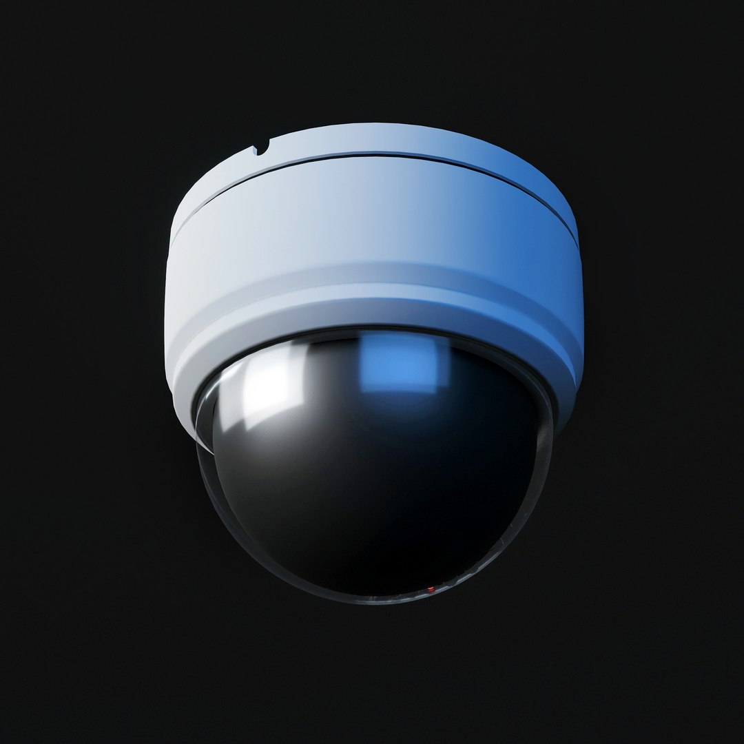 3D Security Dome Camera Model - TurboSquid 1600010
