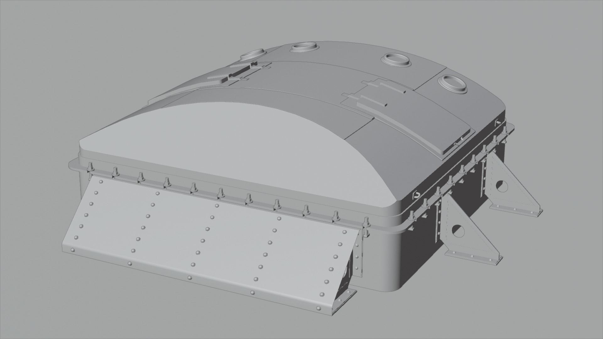 Ship titanic hatch 3D - TurboSquid 2133040