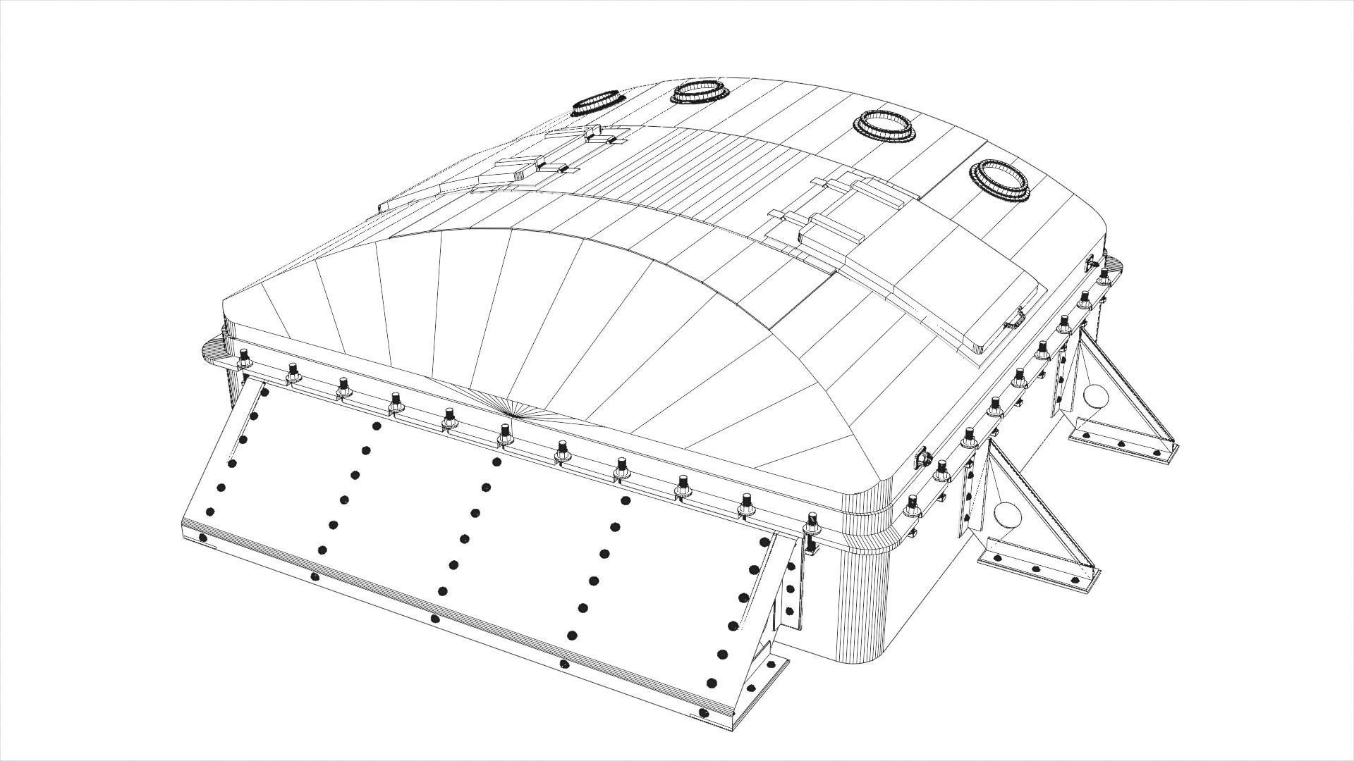 RMS Titanic Hatch 3D - TurboSquid 2133040