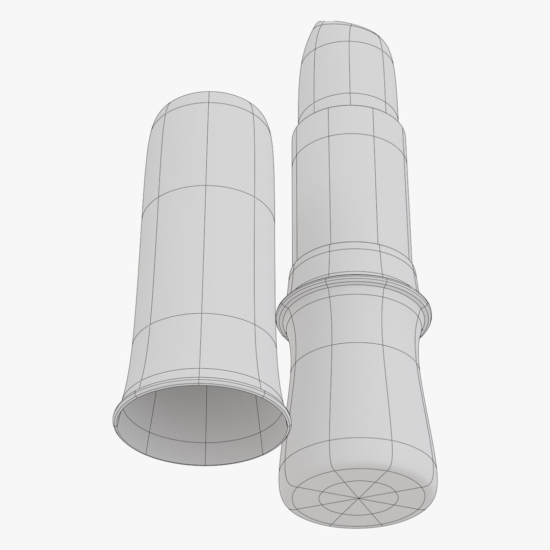 Lipstick Lips 3d Model