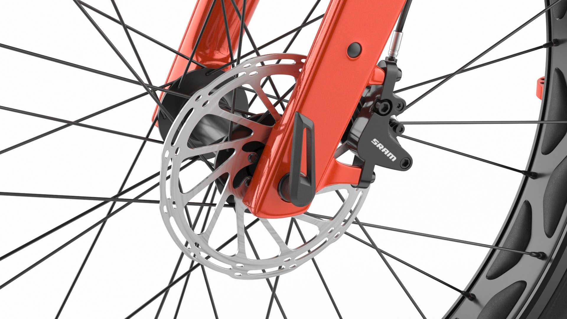 Trek Farley Bike Red 3D Model - TurboSquid 2277601