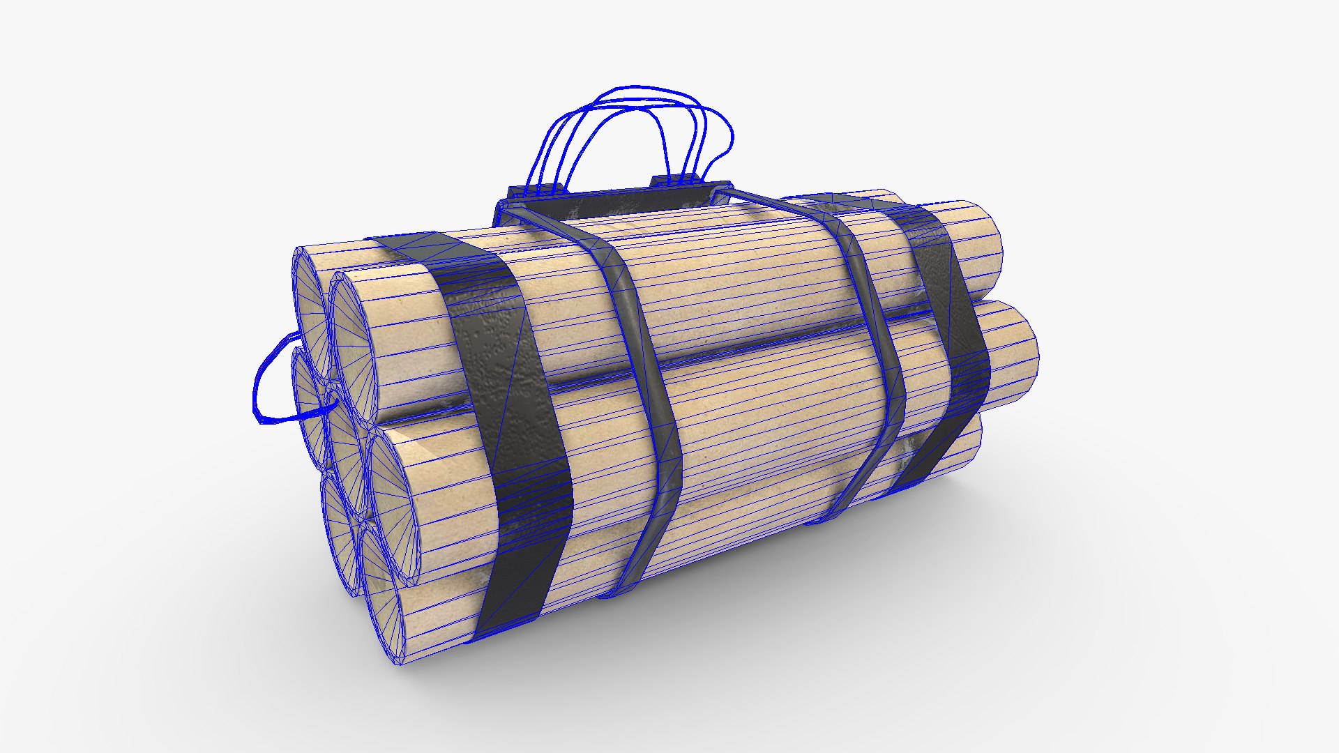 Dynamite Model - TurboSquid 2156569