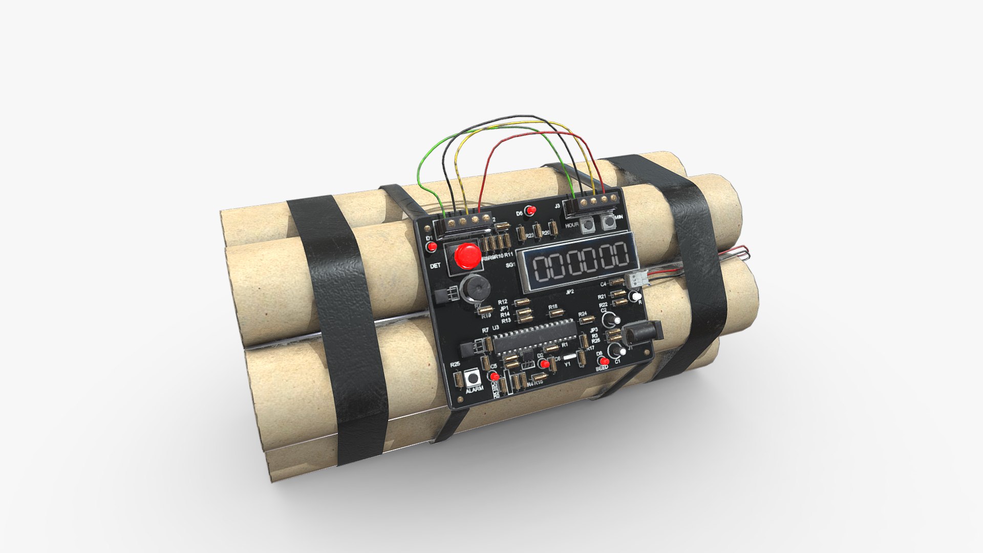 Dynamite Model - TurboSquid 2156569