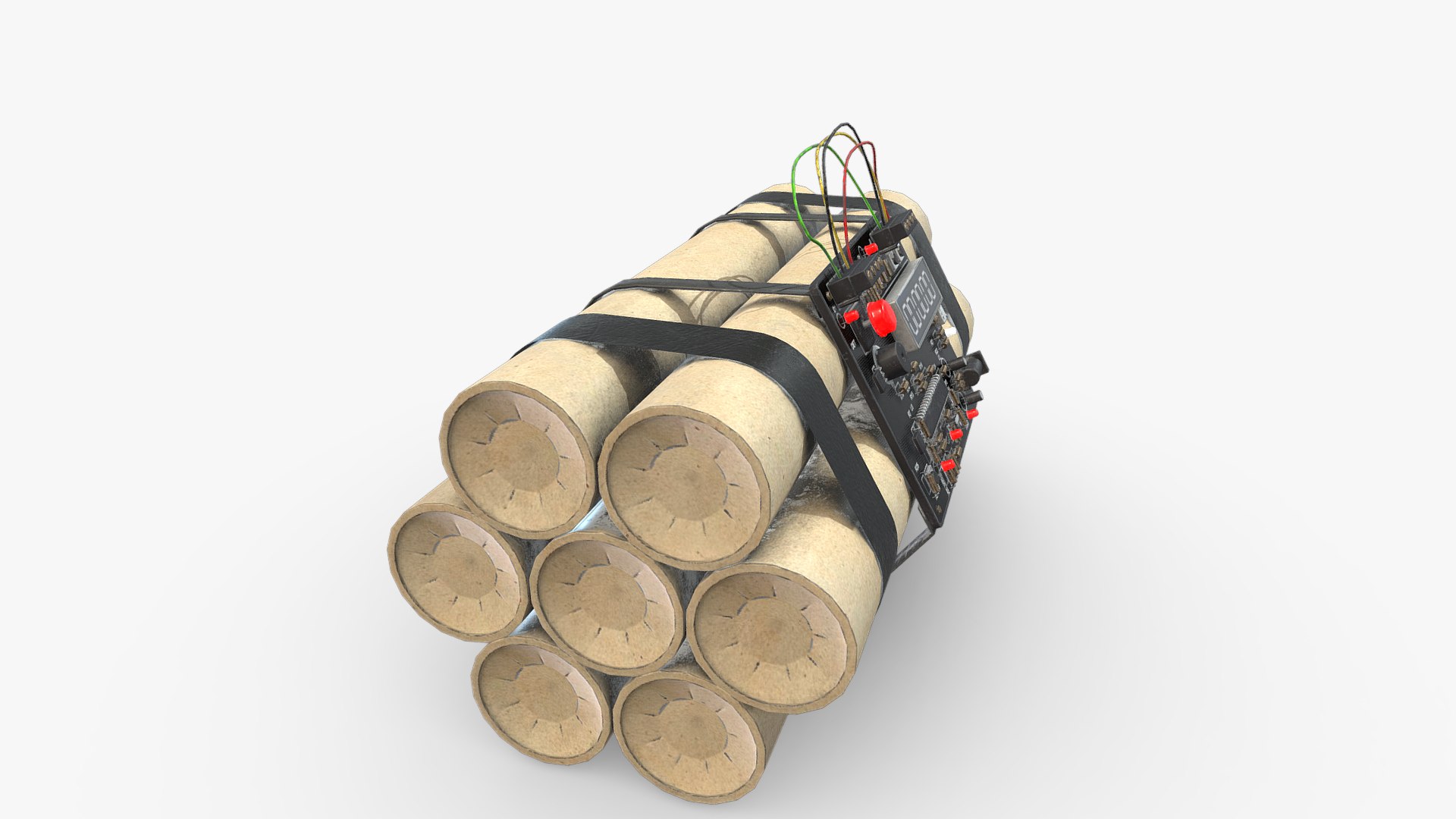 Dynamite Model - TurboSquid 2156569