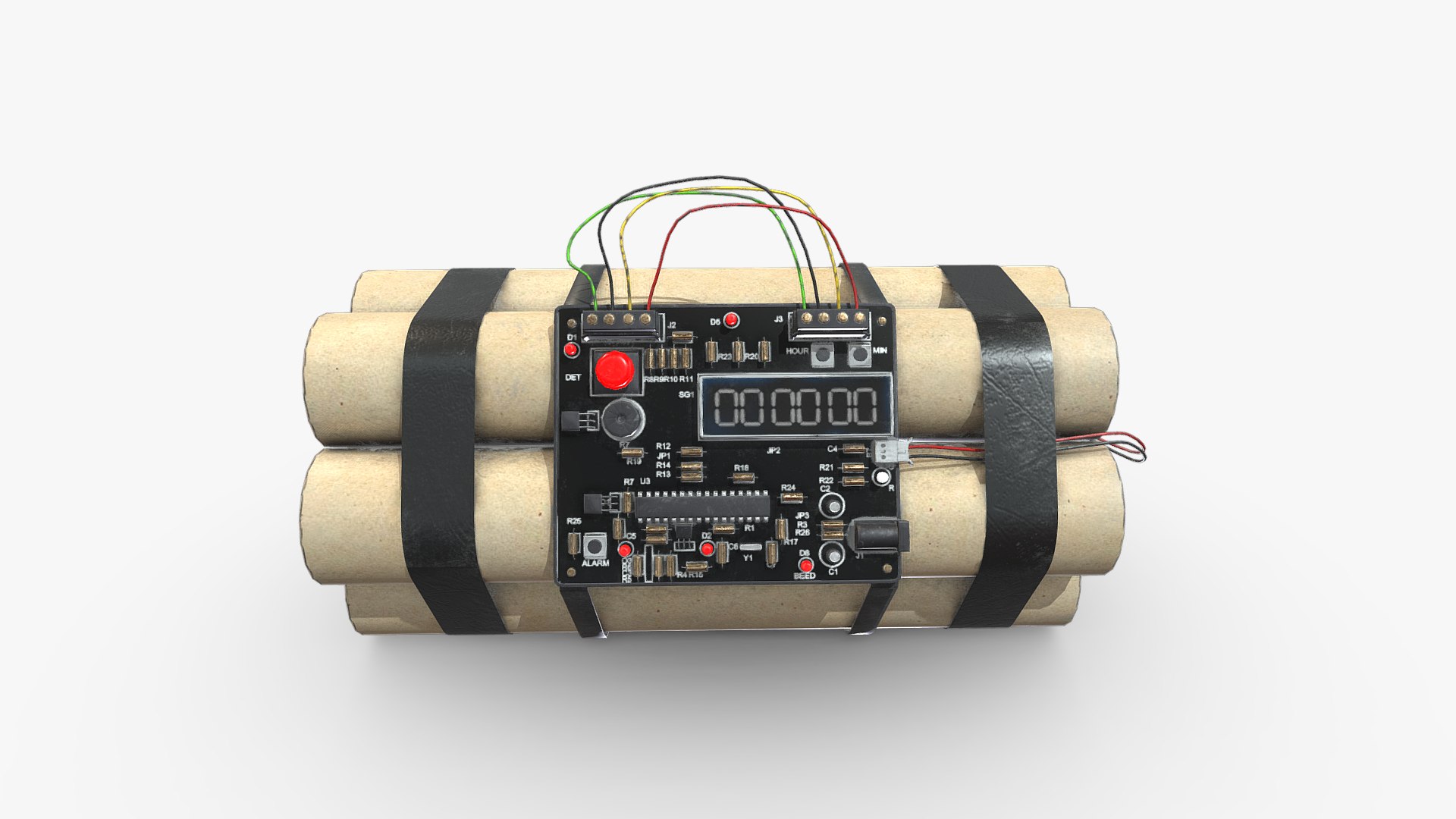 Dynamite Model - TurboSquid 2156569