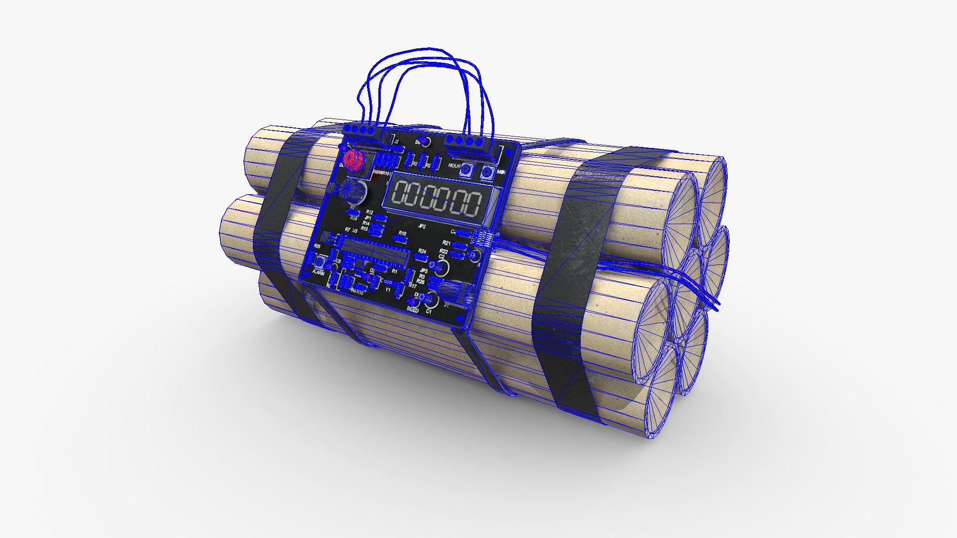 Dynamite Model - TurboSquid 2156569