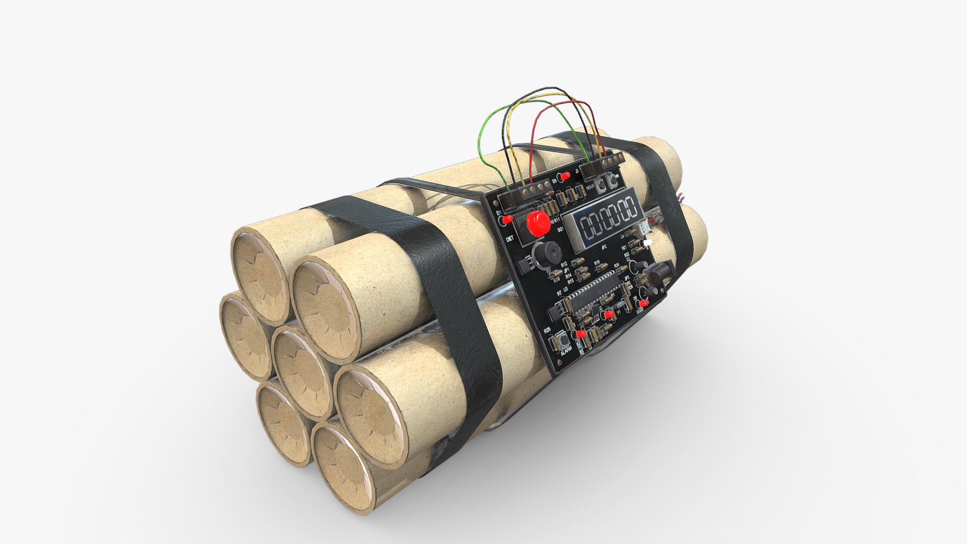 Dynamite Model - TurboSquid 2156569
